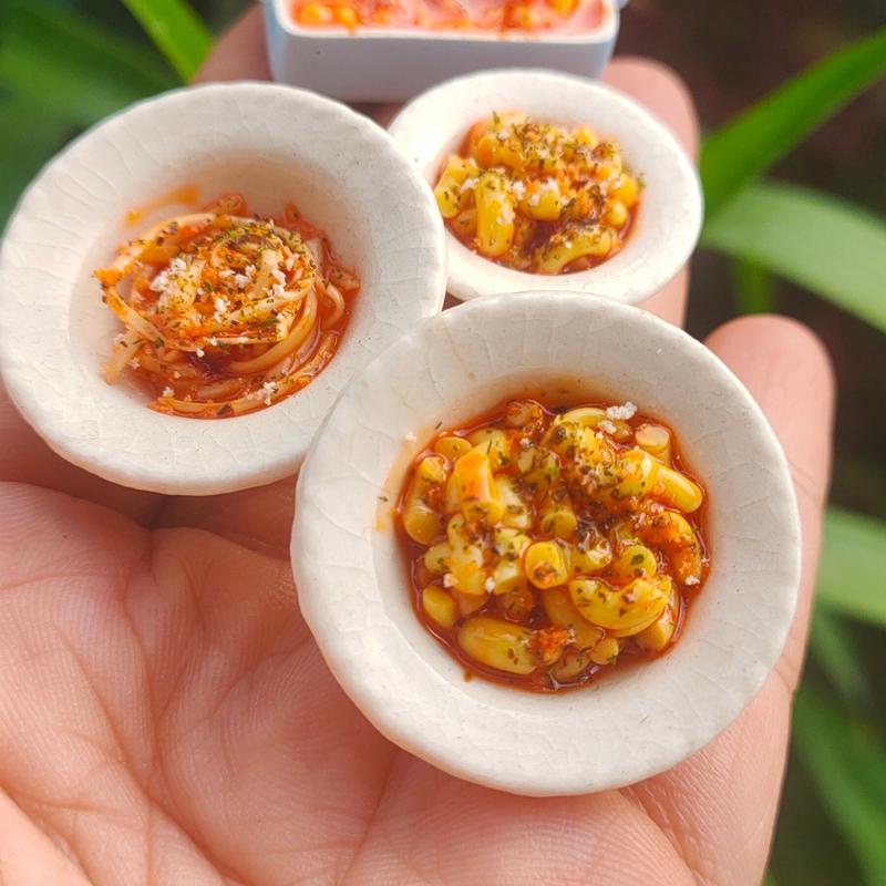 Miniature Italian food / Miniatur makanan Itali / Miniatur Pasta - Shop ...