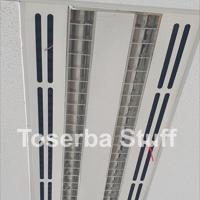 Jual LAMPU RM TROVE DIFFUSER AC 2x36 120CM LAMPU OFFICE KANTOR BUILDING ...