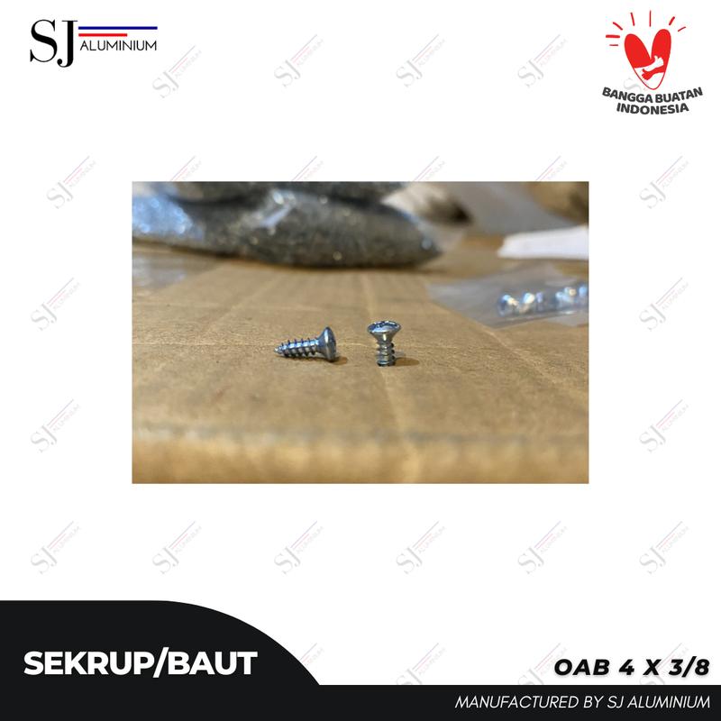 Sekrup / Skrup / Baut Tapping Taping - 4x3/8 OAB O+AB 4 x 3/8 - Shop ...