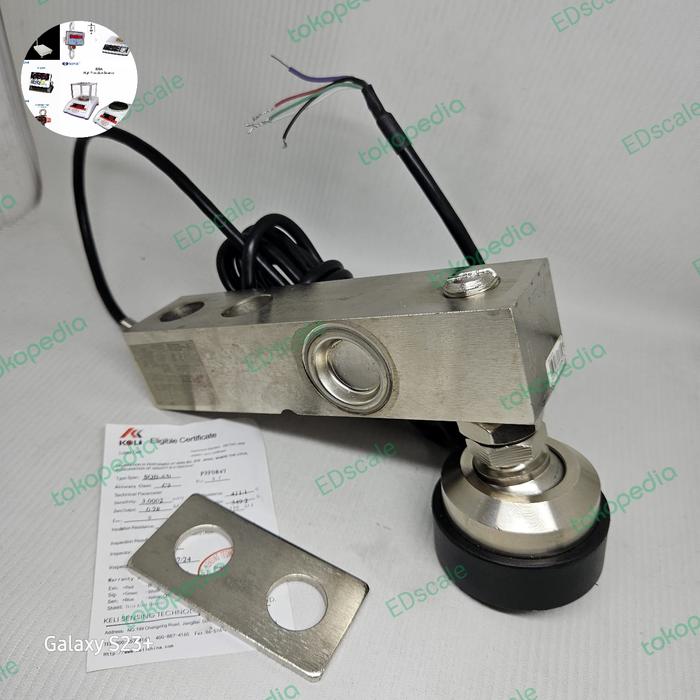 Jual Load cell keli SQB 5ton / load cell shear beam 5 t / load cell 5 ...