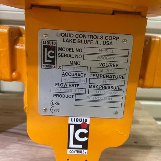 Jual Flow Meter LC (Liquid Control) M5, Type : M-5-1; Sizes :1,5 Inch ...