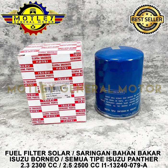 Jual FUEL FILTER SOLAR SARINGAN BAHAN BAKAR ISUZU BORNEO / SEMUA TIPE ...