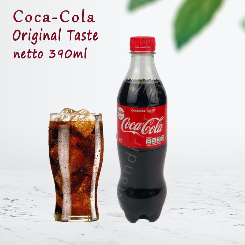 Minuman Berkarbonasi rasa Cola * Coca Cola * Original * 390ml - Shop ...