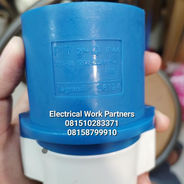 Jual LEGRAND PLUG P17 3 pin 32A IP44 58124 - Jakarta Pusat - EWP ...