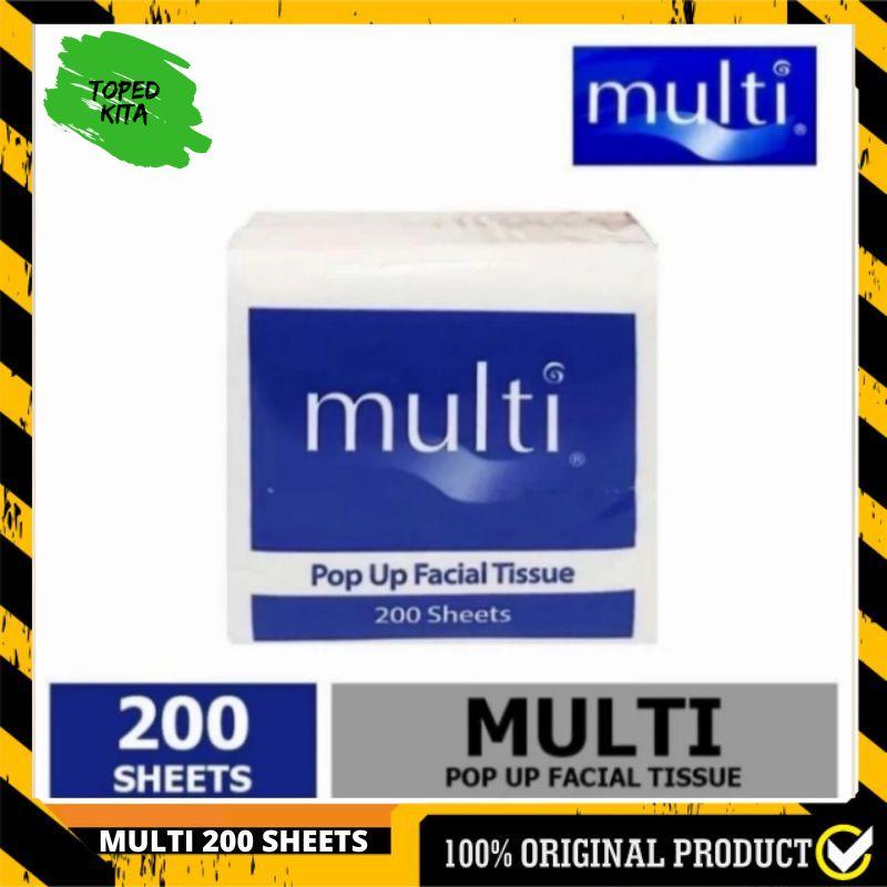 Tissue Multi Pop Up Facial 200 Sheets | Kotak tisu tisue wajah 2 ply ...