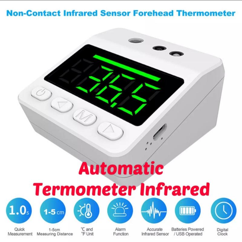 Termometer Infrared Automatic Dinding Wall Thermometer Otomatis - Shop ...