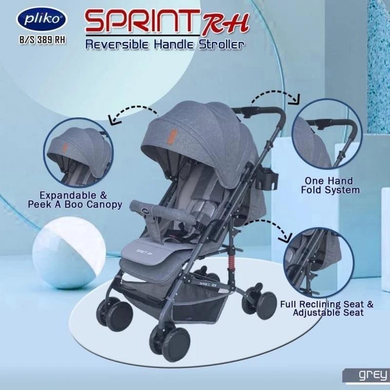 Stroller Lipat Pliko Sprint RX 379 / Stroller Pliko Sprint RH 2 Arah ...