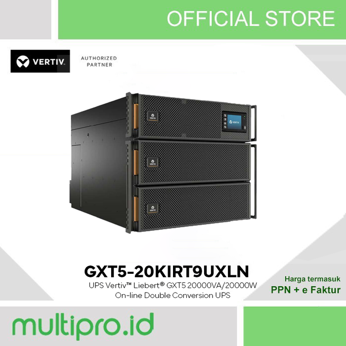 Promo UPS 20000VA UPS 20KVA Vertiv Liebert GXT5 20000VA/20000W On-line ...