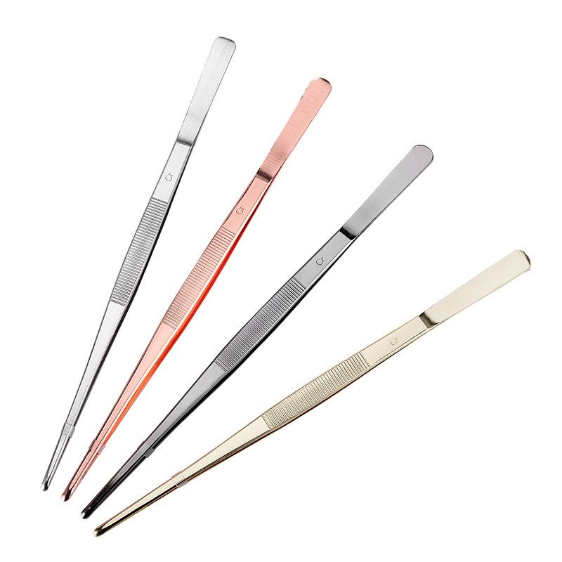 Straight Food Tweezer Pasta Tweezer Bar Tweezer Cocktail Tweezer 30cm ...
