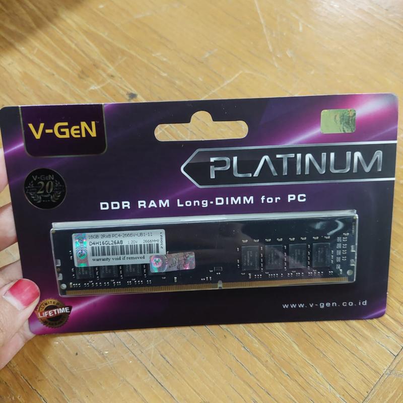 Longdim DDR4 16GB PC 2666 VGEN Platinum - Shop | Tokopedia