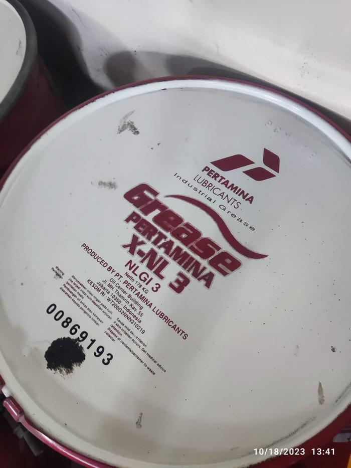 Jual Grease Pertamina X-NL 3 Gemuk XNL 3 drum 178kg - Jakarta Timur ...