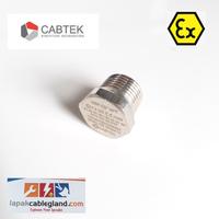 Jual CABTEK Exproof Stopping Plug HSP M20 Stainless Steel SS316 c/w ...