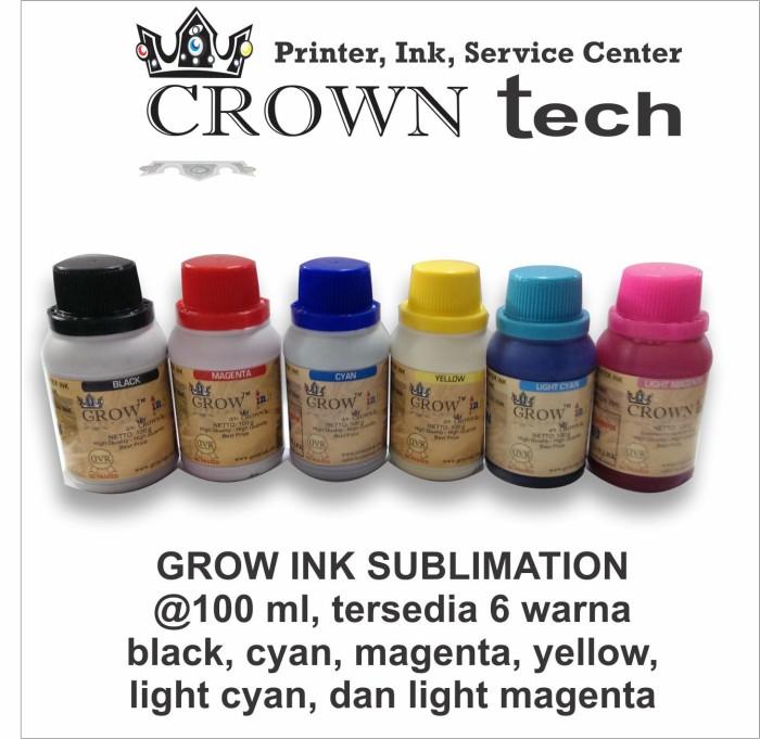 Jual Tinta GROW INK SUBLIM 1 Liter. Tinta Sublim. Tinta Sublimasi ...