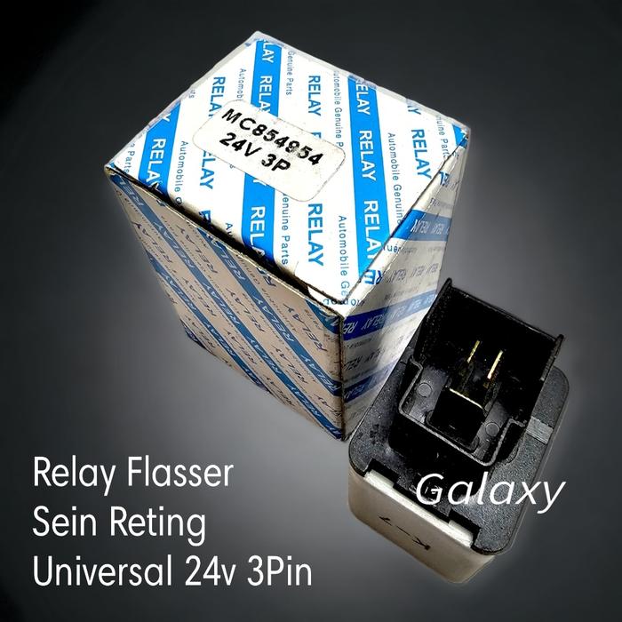 Jual Relay Flasser Flaser Relay Kedip Sein Reting - Universal 24v 3pin ...