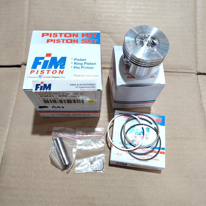 Jual Piston Seher Fim 41 Supra Grand Legenda Os Std 0,50 100 150 Pin 13 ...
