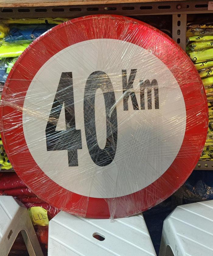 Jual Safety Sign / Rambu Lalu Lintas Custom Murah Diameter 50cm ...