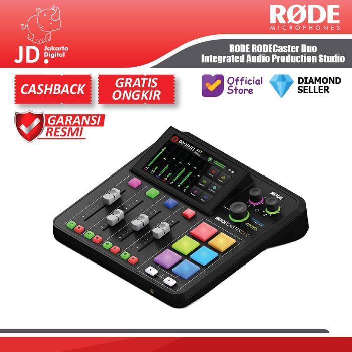 Promo RODE RODECaster Duo Integrated Audio Production Studio - PAKET A ...