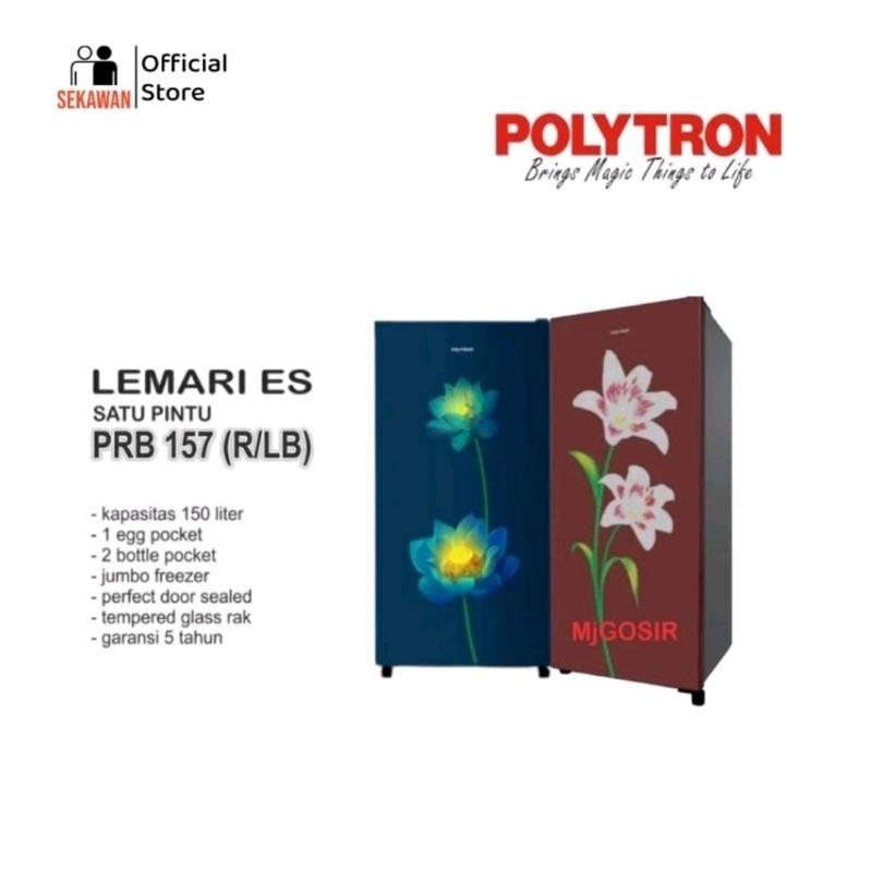 kulkas polytron 1 pintu 150 liter PRB-157 - Shop | Tokopedia