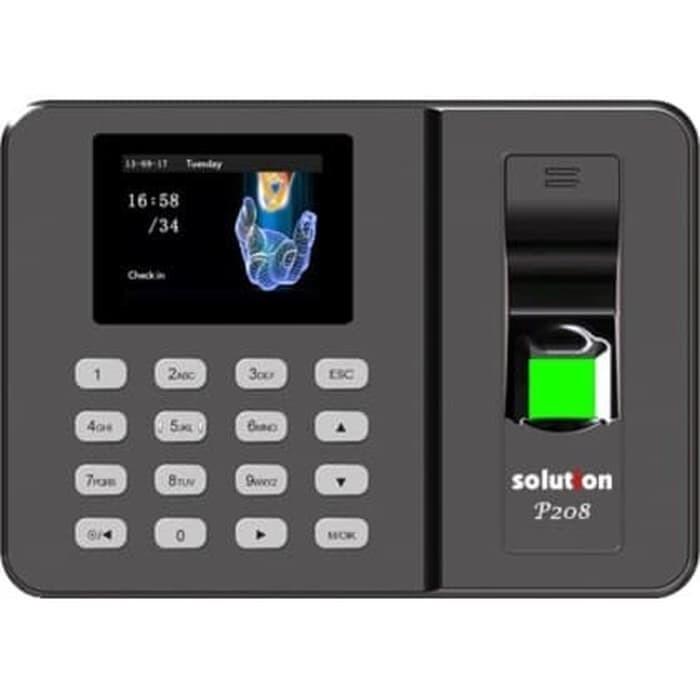 Mesin Absensi Solution P208 - Shop | Tokopedia
