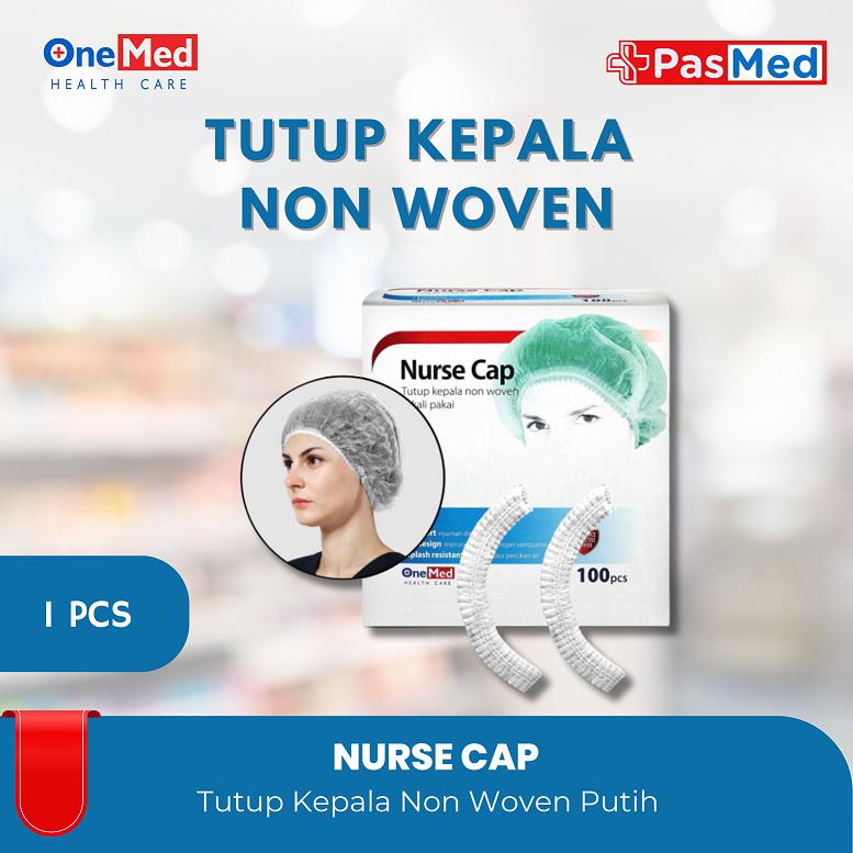 Nurse Cap / Head Cap Medis / Topi Operasi / Nurse Cap Medis / satuan ...
