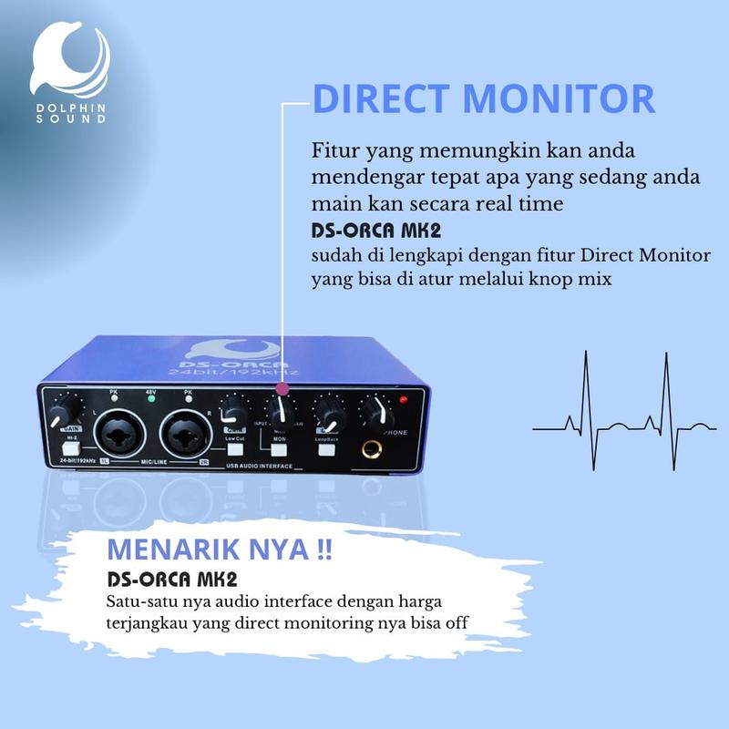 ISK DS-ORCA DS Orca Soundcard Audio Interface - Shop | Tokopedia
