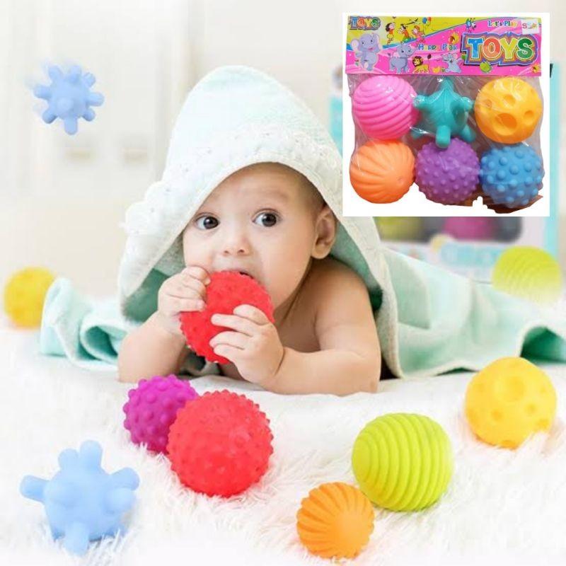 Bola Bayi Multitekstur Ball Sensori Mainan Baby Baby Toys SS1571 - Shop ...