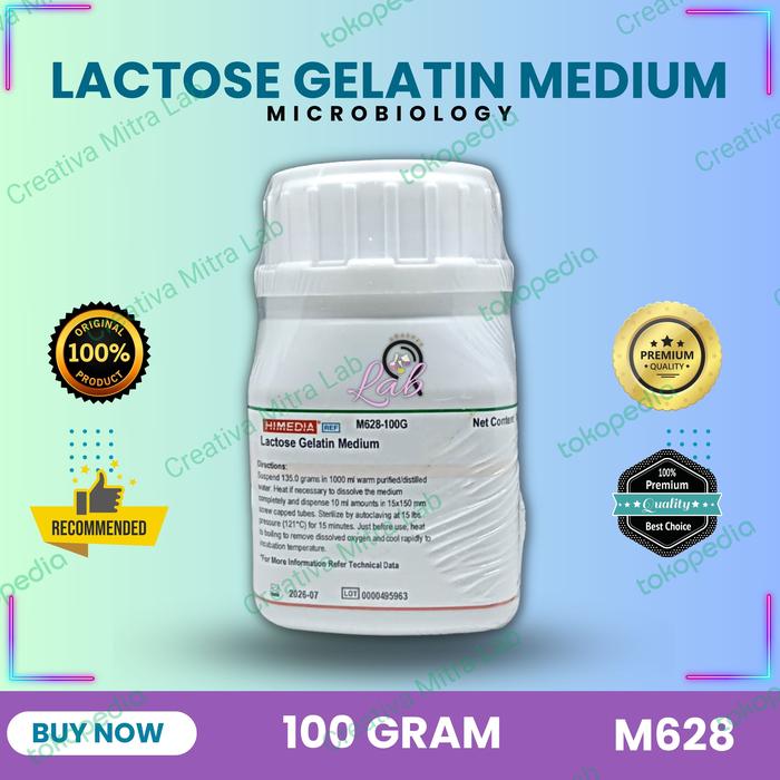 Jual Lactose Gelatin Medium - Media Mikrobiologi, 100 gram - Kab. Bogor ...