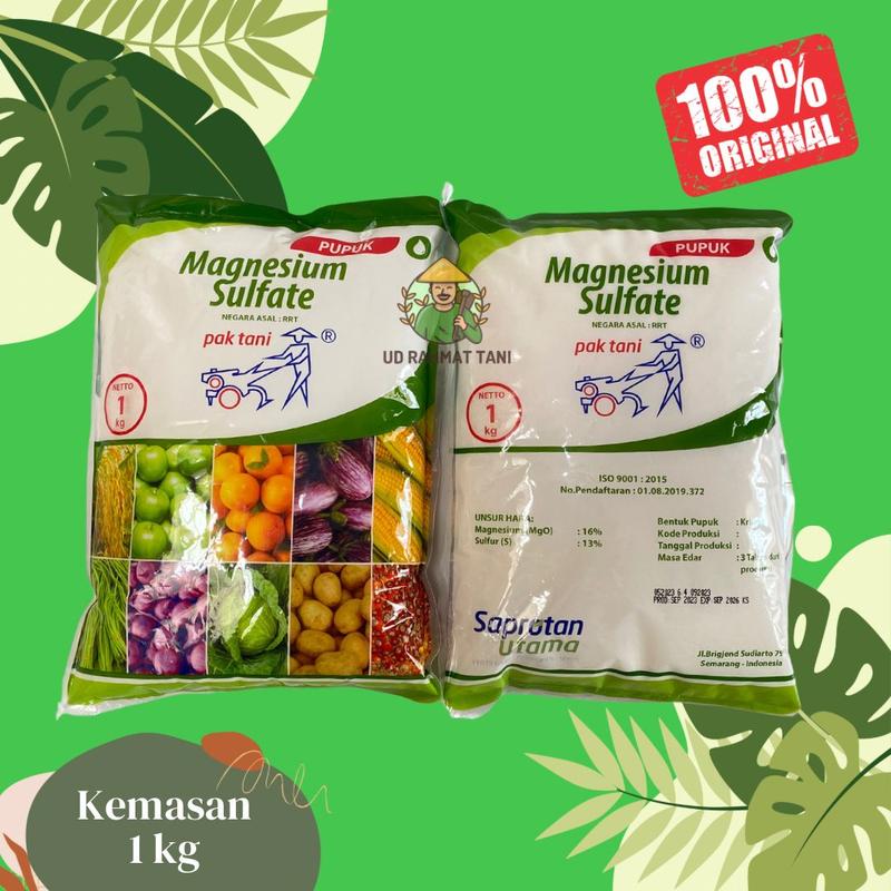 Pupuk magnesium sulfate pak tani 1 kg - Shop | Tokopedia
