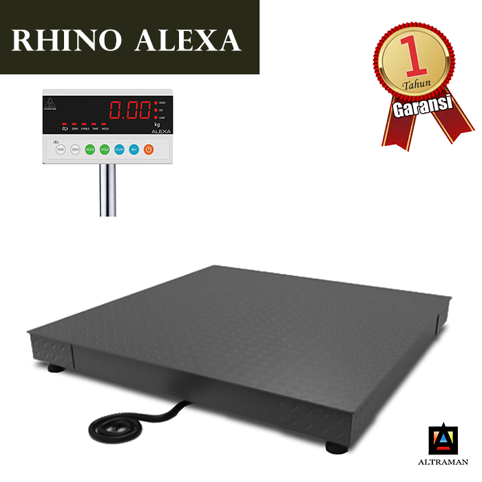 Jual Timbangan Lantai Digital Rhino Alexa Alat Ukur Industri Kapasitas ...