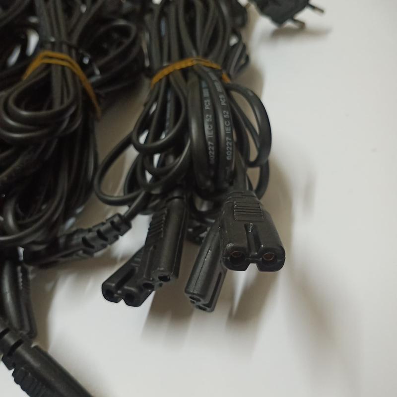 Kabel Cable Power Listrik Kabel TV Printer Colokan 2 Pin SNI - Shop ...