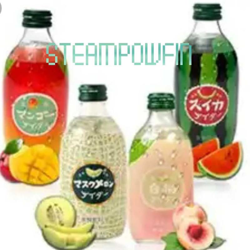 Japan Tomomasu Carbonated Soda Drink Minuman Soda Jepang Peach Mango ...