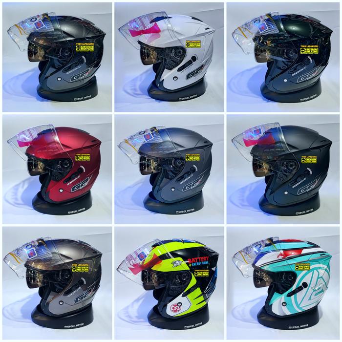 Jual HELM G2 OPTIMAX DOBLE VISOR - Putih, M - Jakarta Selatan - Ueggi ...