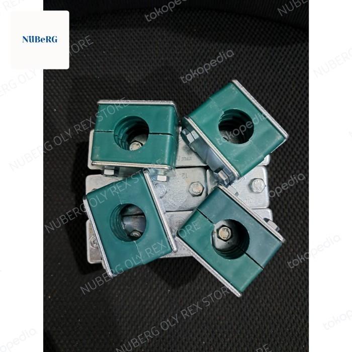 KLEM PIPA 12,7MM / 1/2 inch TUBING PIPE CLAMP LIGHT DUTY - Shop | Tokopedia