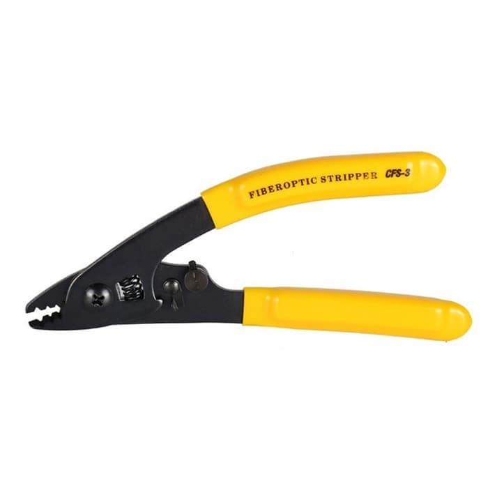 Jual Fiber Optic Stripper CFS-3 Fiber Stripping Plier CFS3 - Tang Plier ...