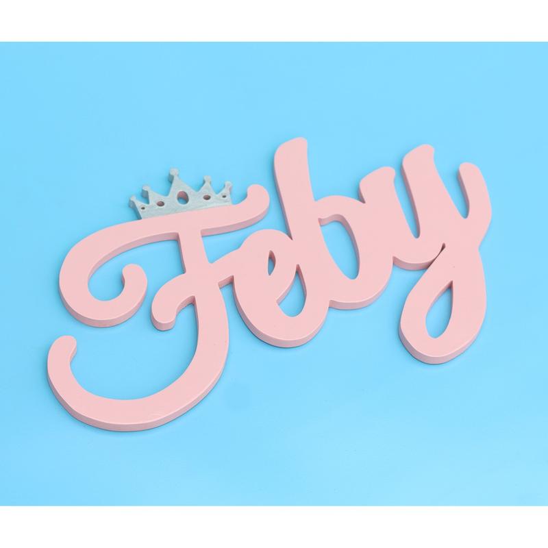 WOODEN NAME LETTER (Huruf Dari Kayu) Tebal 9mm - Shop | Tokopedia