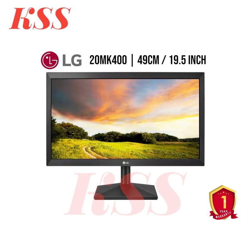 Monitor LG LED 20MK400/20MK400AB 20 Inch VGA - Shop | Tokopedia