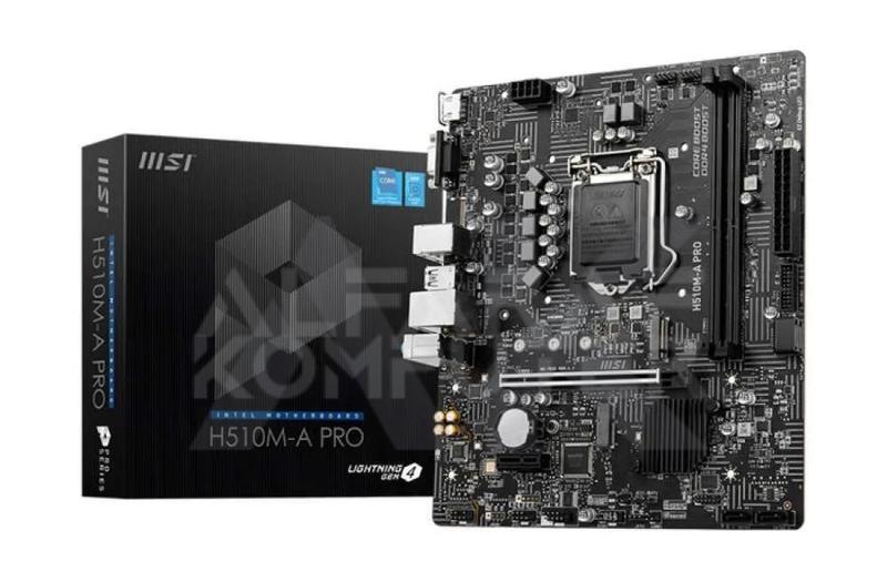 Mainboard Msi H510M-A Pro Lga 1200 - Msi H510M A Pro Intel Gen11 - Shop ...