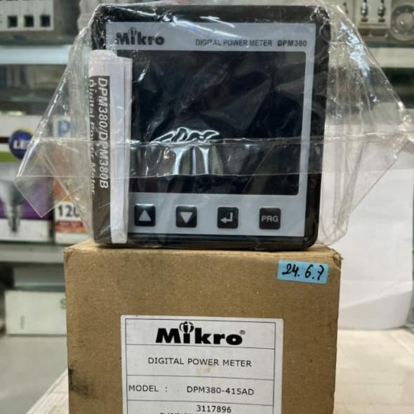 Jual MIKRO DPM380-415AD DIGITAL POWER METER WITH MOBDUS - Jakarta Barat ...