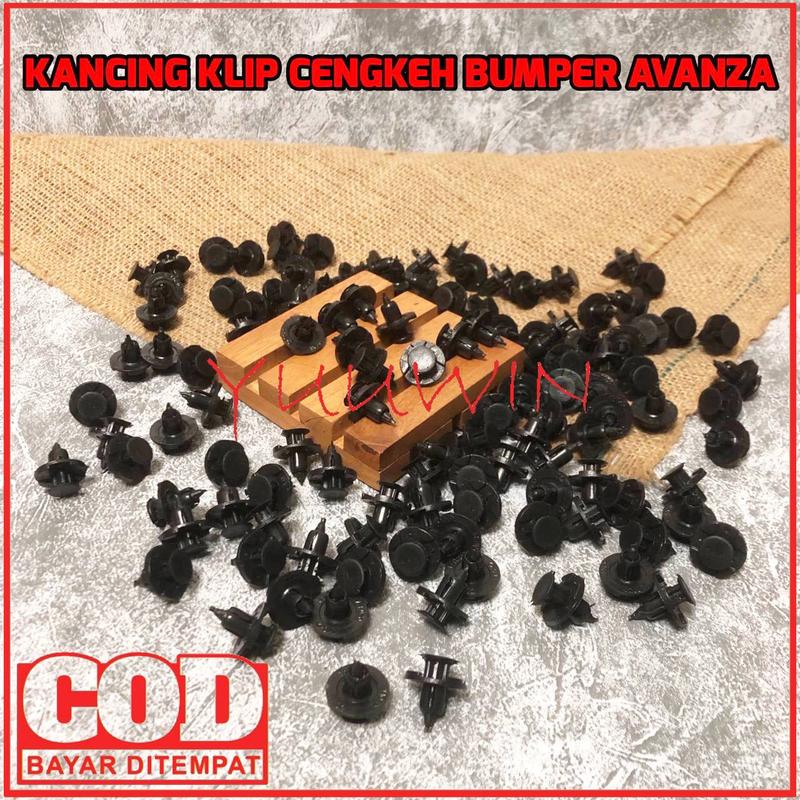KLIP CENGKEH KANCING SPAKBOR FENDER LINER BUMPER AVANZA XENI - Shop ...