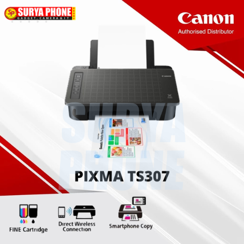 Jual CANON PIXMA TS307 Wireless Single Function Inkjet Printer with ...