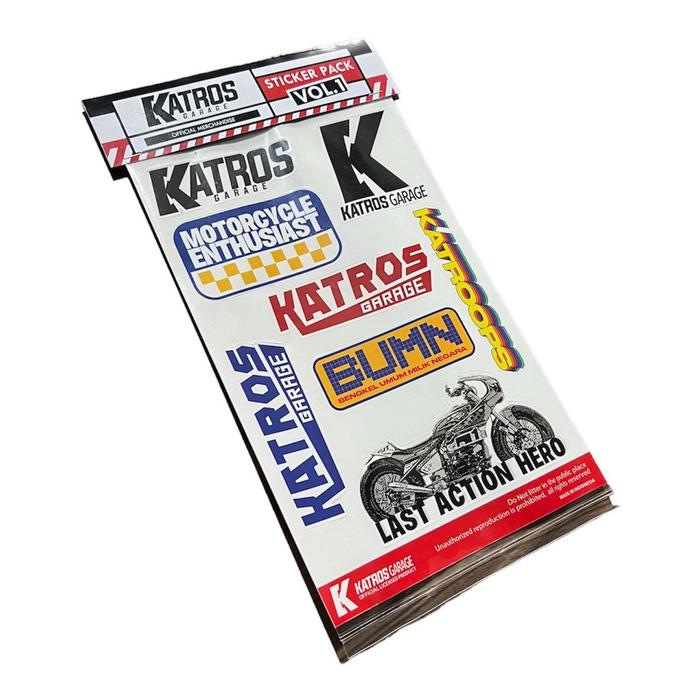 Promo Sticker Packs Katros by Katros Supply – Katros Garage - Kota ...