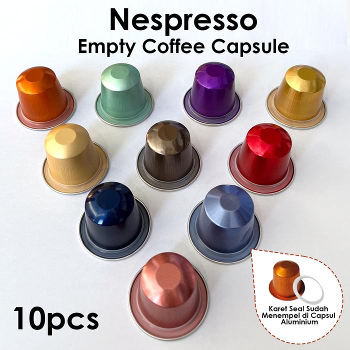 Promo Nespresso Empty Coffee Capsule / isi ulang kopi kapsul kosong - Rose Gold - Jakarta Barat ...