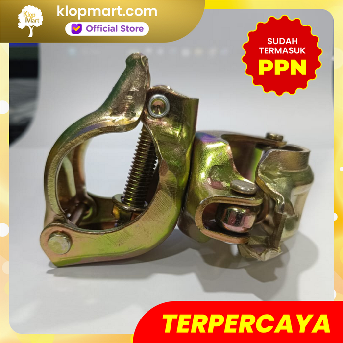 Jual Clamp Scaffolding Swivel/Fixed JIS Uk.1.5" - Clamp Hidup/Mati ...