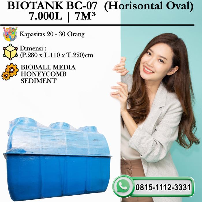 Jual Septictank Biotank Biofil Kapasitas 7000 Ltr 7m3 / BIOTECH BIOTANK ...