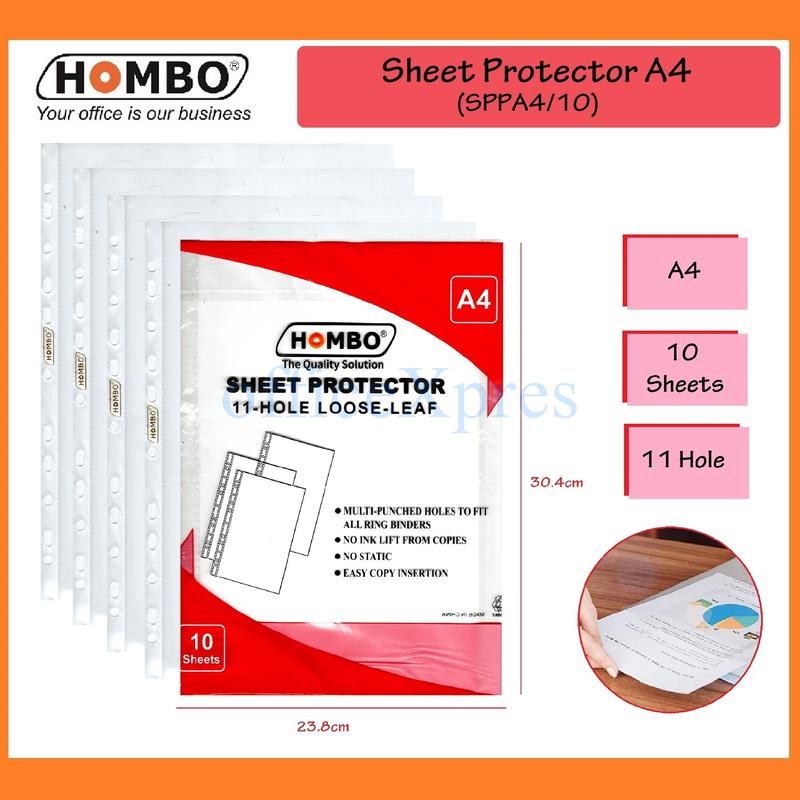 Sheet Protector A4 / Document Protector / Plastik Sleeves / PP - Shop ...