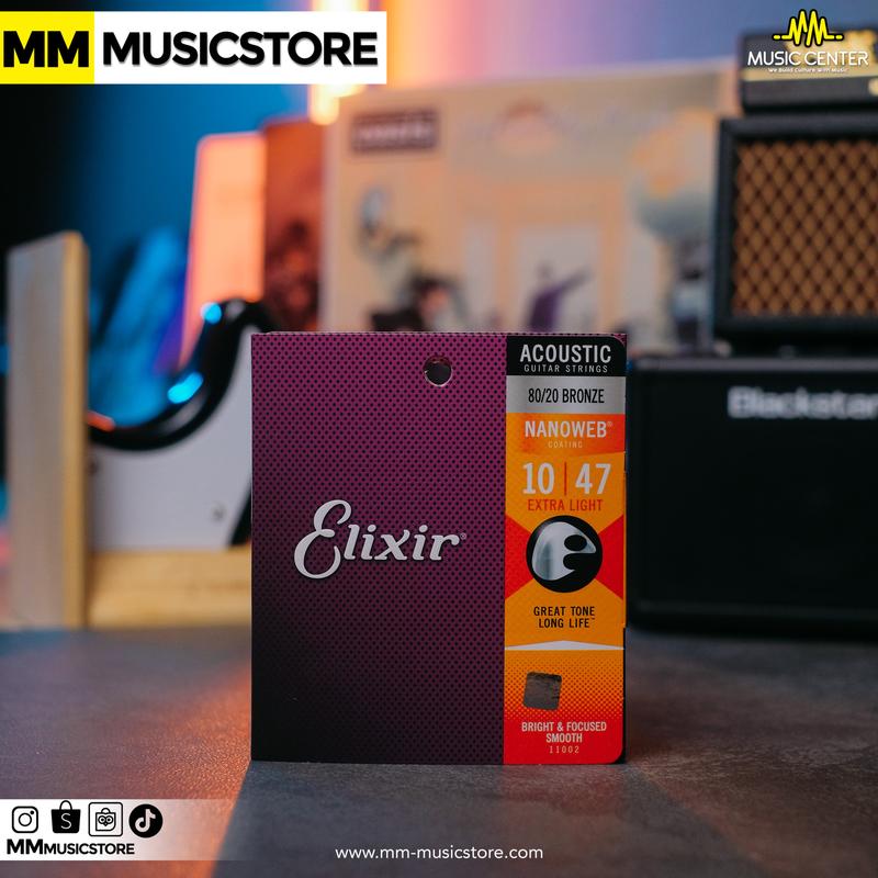 Senar Anti karat Elixir 11002 Nanoweb 10-47 Bronze Original - Shop ...