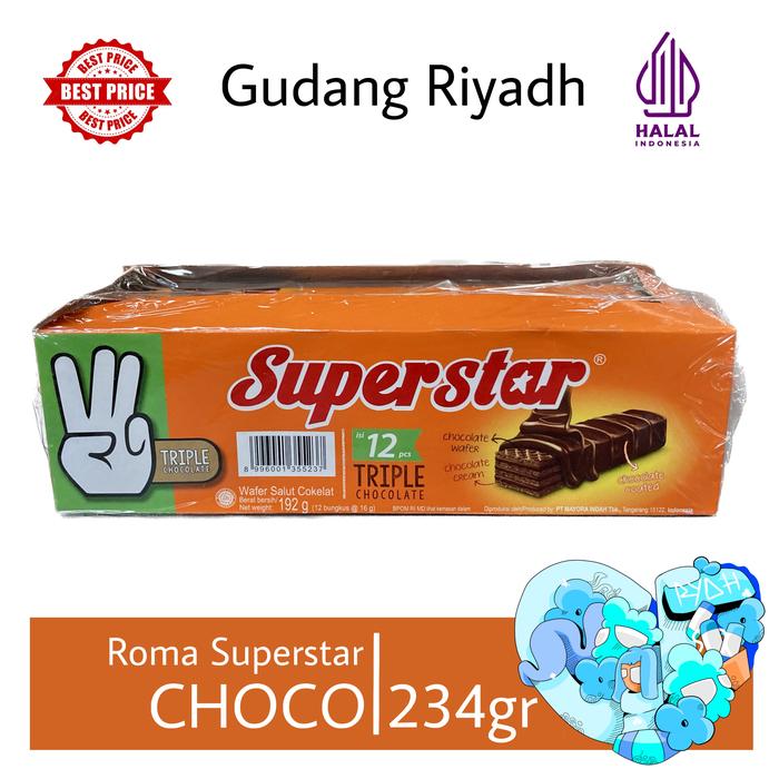 Jual Roma Superstar Triple Chocolate - Kab. Purwakarta - Gudang Riyadh ...