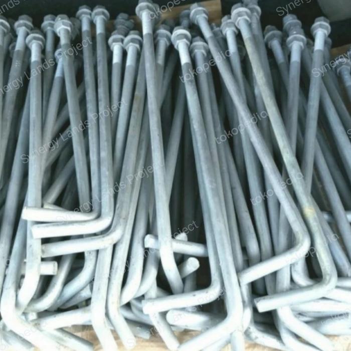 Jual Angkur M20 x 750 mm x 100 mm Hotdip Galvanis - Jakarta Selatan ...