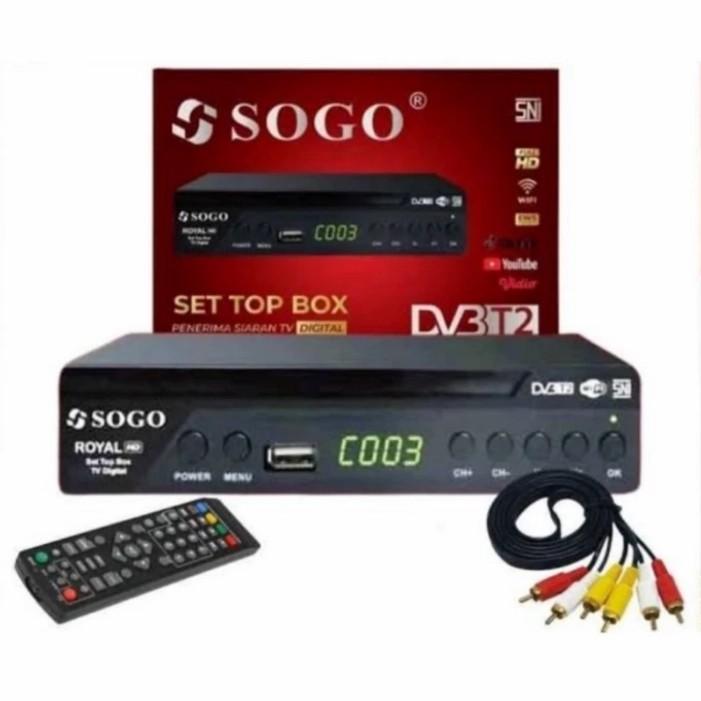 SET TOP BOX SOGO DIGITAL RECEIVER DVB T2 - Shop | Tokopedia