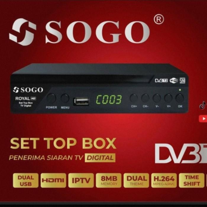 SET TOP BOX SOGO DIGITAL RECEIVER DVB T2 - Shop | Tokopedia